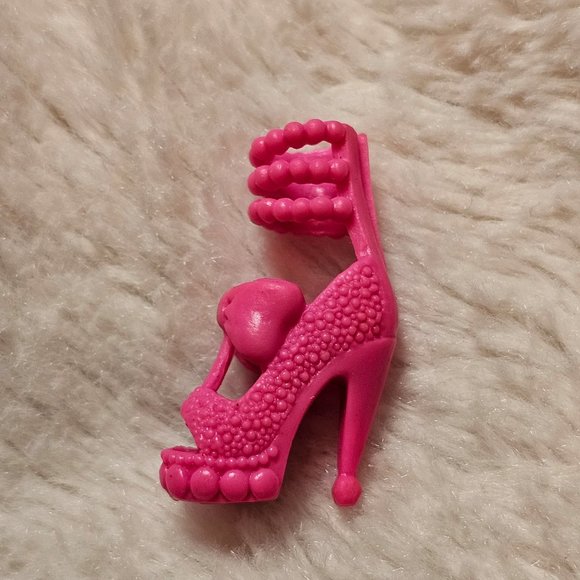 Barbie | Toys | Barbie Doll Pink Stiletto Heel Shoe Single Replacement ...